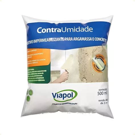 Aditivo Impermeabilizante Contra Umidade Viapol Ml Shopee Brasil