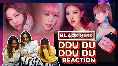 BLACKPINK 블랙핑크 DDU DU DDU DU REACTION YouTube