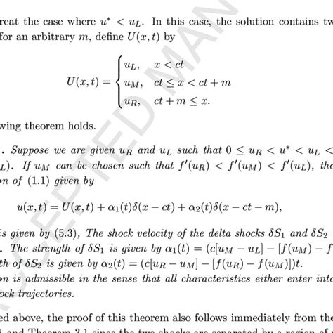 schematic picture of a non monotone admissible solution to the riemann download scientific