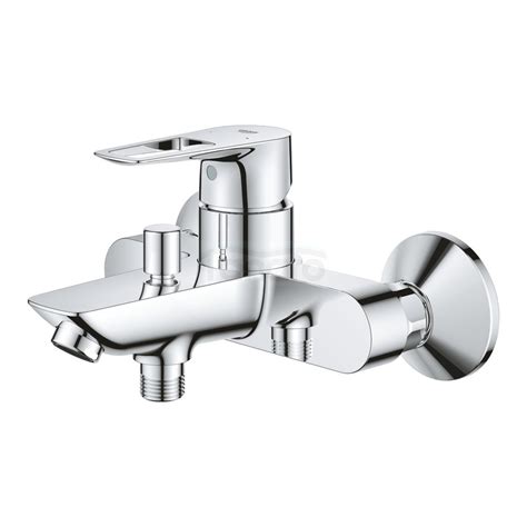 GROHE BauLoop bateria wannowa ścienna 1 uchwytowa 2 otworowa zasięg
