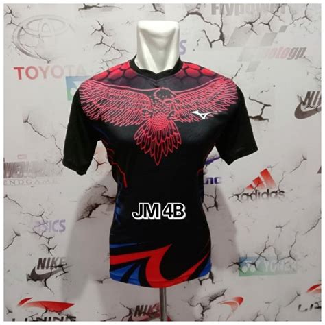 Jual Baju Kaos Voli Volley Mizuno Baju Kaos Badminton Bulutangkis