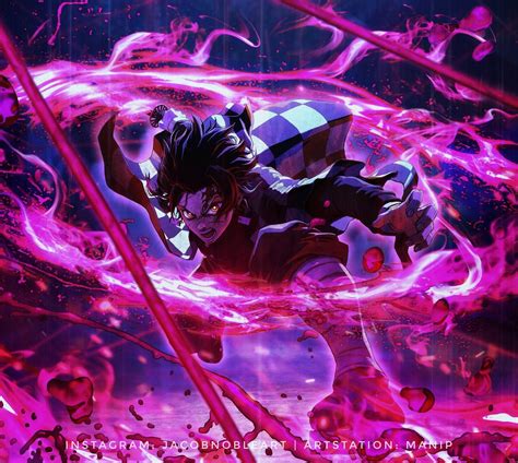 Demon Slayer Kimetsu No Yaiba Fondo De Pantalla HD Fondo De