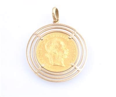 Münz Anhänger Schmuck und Uhren 31 03 2022 Erzielter Preis EUR 240