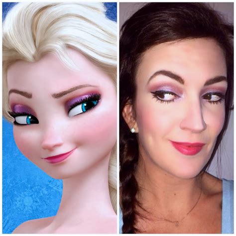 Elsa Frozen Makeup Tutorial How To Do Princess Elsa Makeup Off