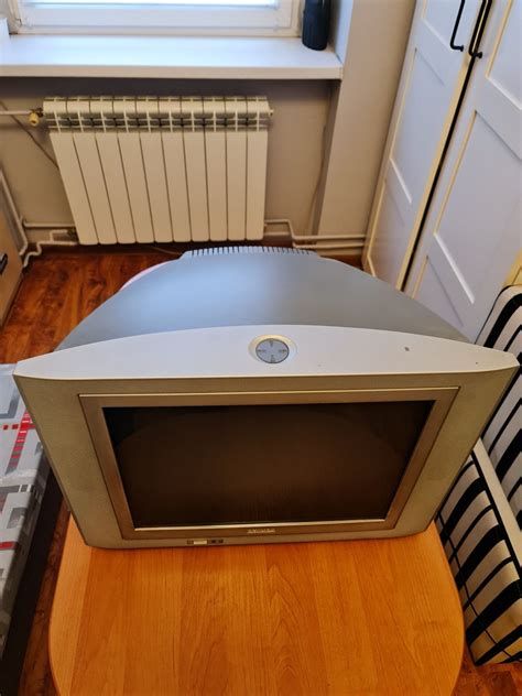 Telewizor Kineskopowy Philips Mod 21PT5507 58 Kol Srebny Sprawny