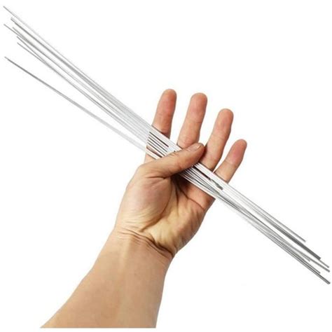 Lot de 10 20 30 50 tiges de soudage en aluminium Basse température