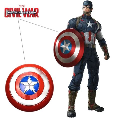 Escudo De Capit N Am Rica De Marvel Para Ni Os Cosplay De Superh Roe