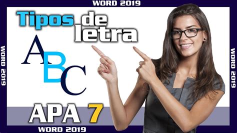 Tipo de letra Normas APA 7 Fuente y Tamaño de letra Curso de Normas