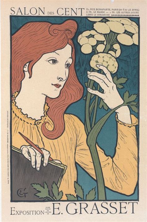 Eugène Grasset SALON des CENT Las exposiciones del Salon des Cent