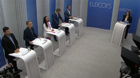 Candidatos ao governo participam de debate na TV Sergipe Eleições