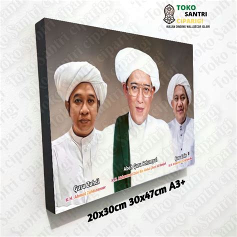 Jual Poster Foto Abah Guru Sekumpul Foto Abah Guru Zuhdi Foto Abah Guru