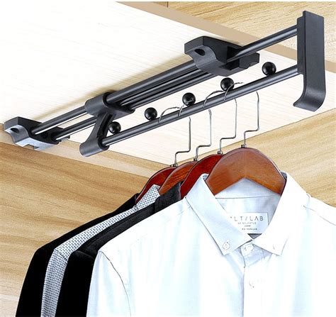 Amazon Retractable Closet Pull Out Rod Closet Valet Rod Extending