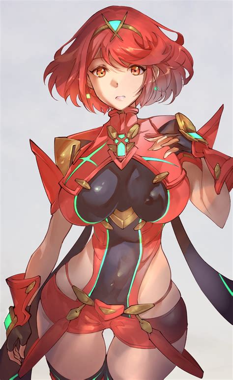 Pyra Xenoblade Chronicles And 1 More Drawn By Ug333333 Danbooru