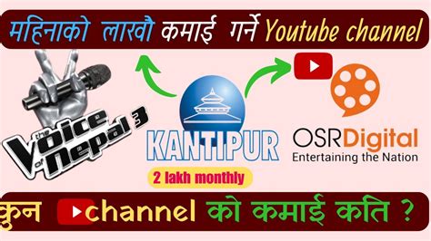 Top Highest Earning Youtube Channel In Nepal Youtube Earning