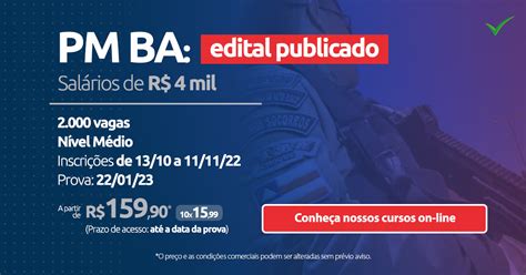 Concurso PM BA 2 000 Vagas Abertas Aprova Concursos