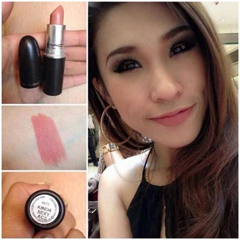 M A C Lipstick Kinda Sexy Mac Hibrandnames Thaipick