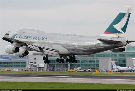 B HUK Cathay Pacific Boeing 747 467F Photo By Krzysztof Kaczala ID