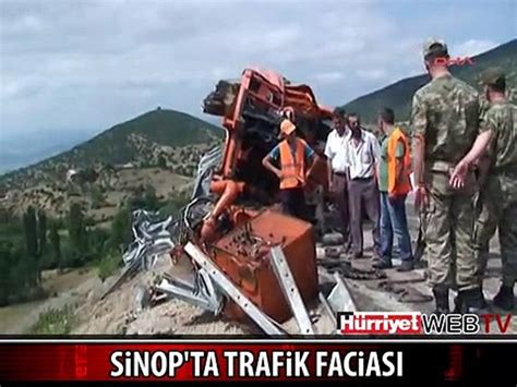 SİNOP TA İNANILMAZ KAZA 7 ÖLÜ Dailymotion Video