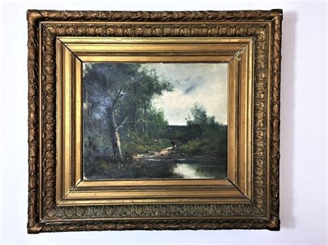 Proantic Edmund Pick morino paysages De Campagne Animés Paire d Hu