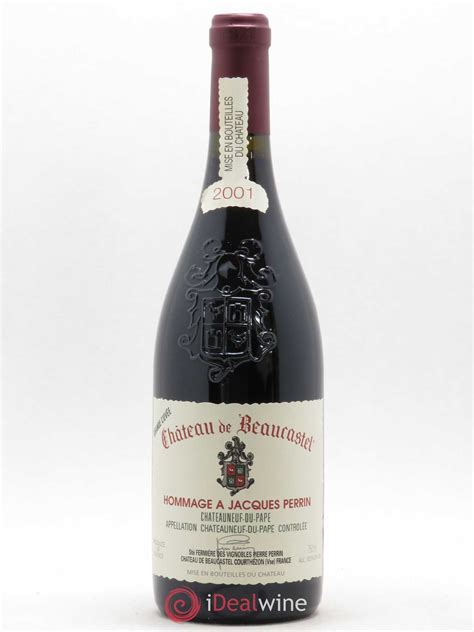 Ch Teauneuf Du Pape Ch Teau De Beaucastel Hommage Jacques Perrin