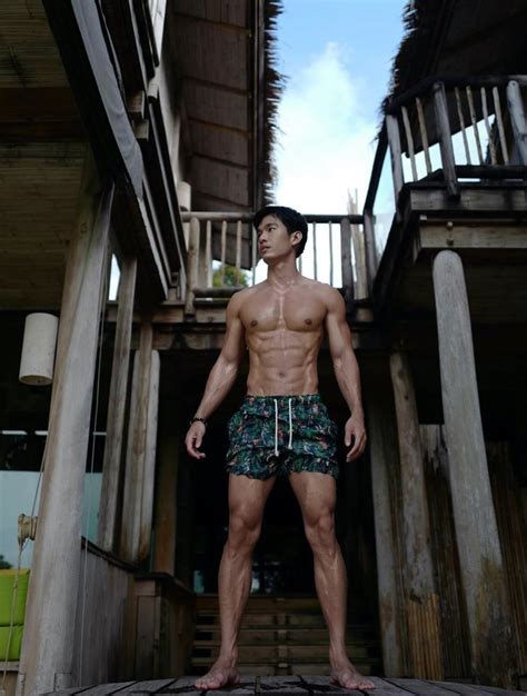 泰国医生肌肉帅哥健身运动男模Phitsanulok 泰国 健身迷网