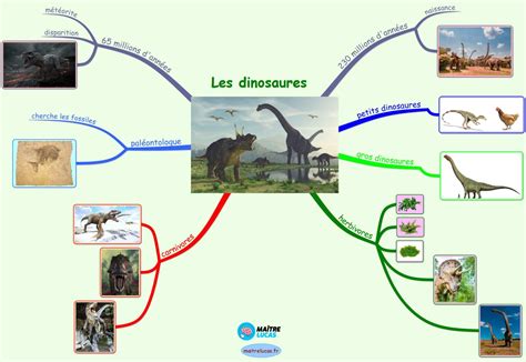 Carte Mentale Les Dinosaures Cp Ce Ce Ma Tre Lucas