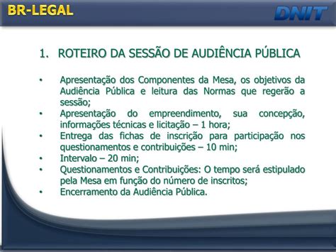 Ppt Audi Ncia P Blica Br Legal Programa Nacional De Seguran A E