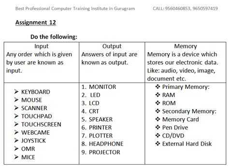 ms word practice assignment vinay tips all computer notes