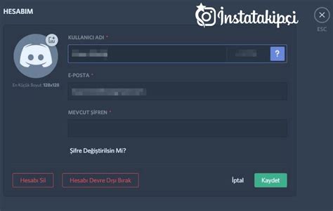 Discord Profil Resmi Nasıl Değiştirilir Instatakipci