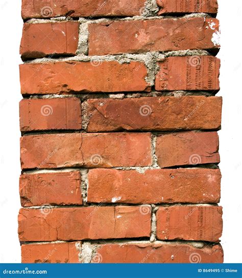Pilier de brique image stock Image du répétition construction 8649495