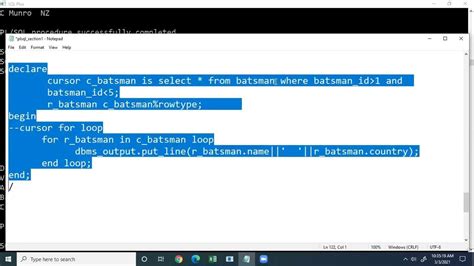 7 Defining Explicit Cursor In Oracle To Fetch Many Records Youtube