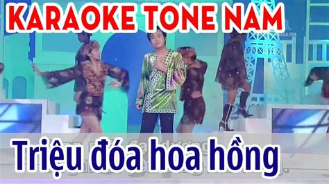Triệu Đóa Hoa Hồng Karaoke Tone Nam Gia Huy Asia Karaoke Beat Chuẩn