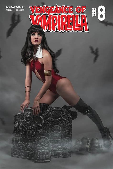 MAR201287 VENGEANCE OF VAMPIRELLA 8 CVR D TITAN COSPLAY Previews World