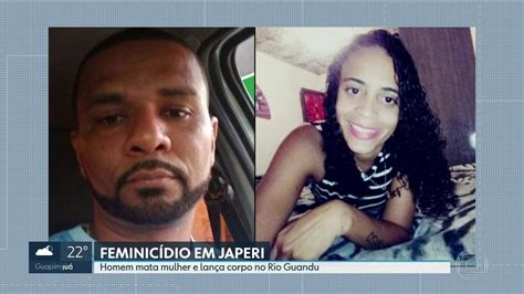 Vídeo Homem mata a mulher e joga o corpo no Rio Guandu RJ2 G1