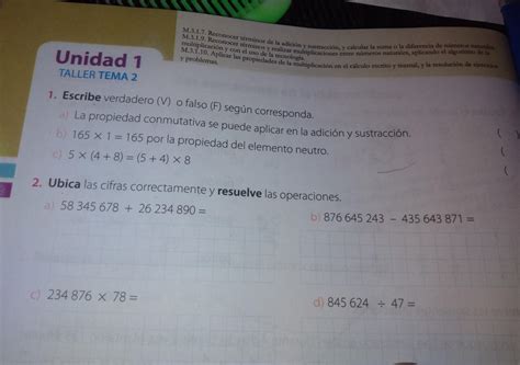escribe verdadero v o falso f según corresponda Brainly lat