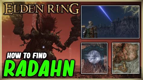 How To Get To The Starscourge Radahn Boss Fight In Elden Ring Map