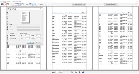 bsprinter print preview for visual basic 6 vb6