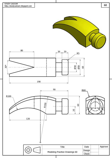 Autocad 3d Drawings For Practice