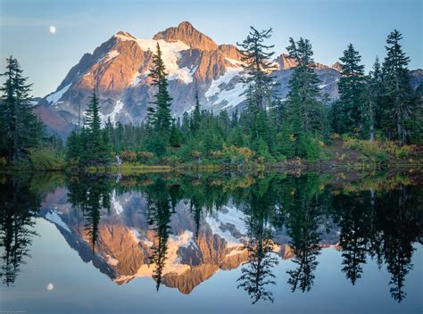 Fondos de pantalla Árboles paisaje vistoso puesta de sol lago