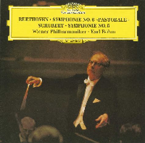 Beethoven Symphonie No Pastorale Schubert Symphonie No