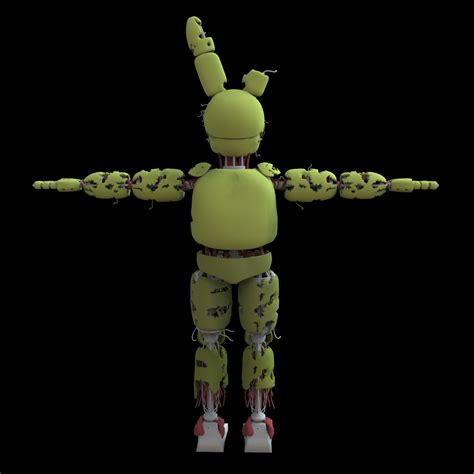 Buy FNAF Springtrap Full Body Wearable Armor With Head 3D Model Online