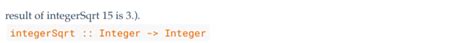 solved write a function integersqrt that returns the integer
