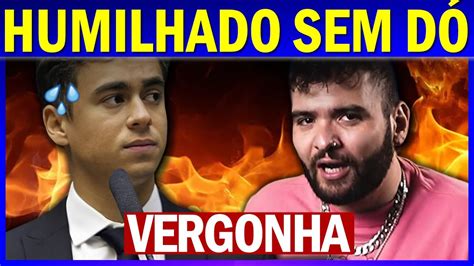 Nikolas PASSA VERGONHA nas redes e é MASSACRADO por Tiago Santineli
