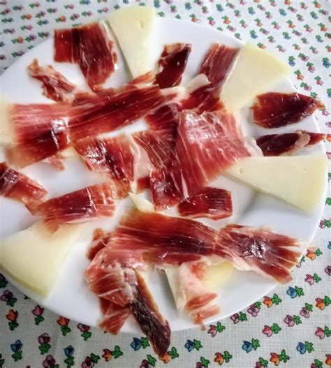 Hoy Cena Ligera Jam N Ib Rico Y Queso Manchego Recetasf Ciles