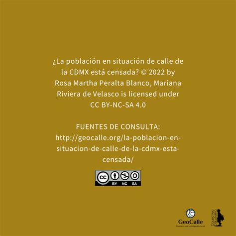 La población en situación de calle de la CDMX está censada