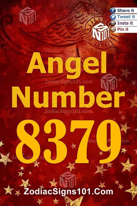 8379 Angel Number Spiritual Meaning And Significance ZodiacSigns101