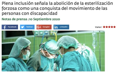 Nota de Prensa Plena Inclusión Abolición forzosa como conquista del