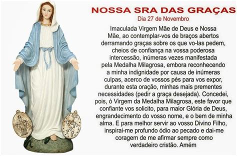 Nossa Senhora das Graças História Oração de Consagração AQUI