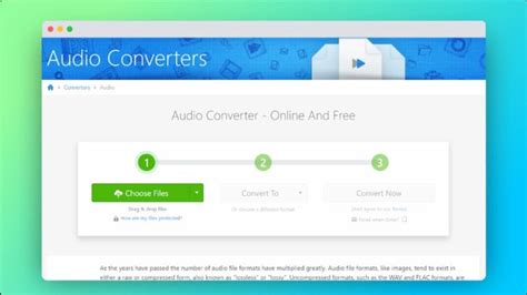 3 mejores páginas gratuitas para convertir archivos de audio