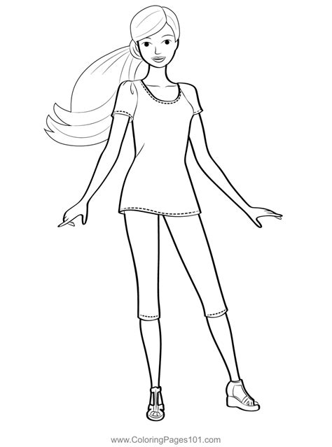 Barbie Drawings And More
